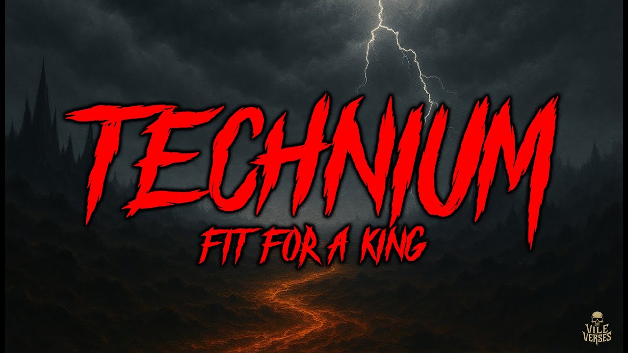 FIT FOR A KING - Technium (Lyrics) 2024 - YouTube