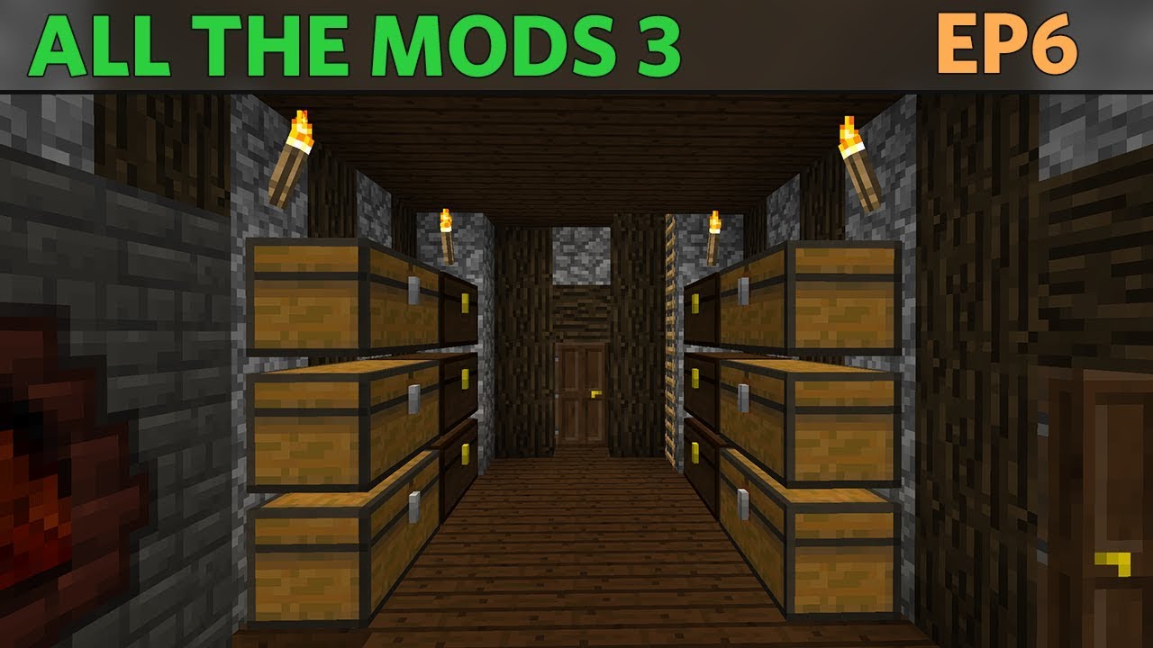 All the Mods 3 - E6 - Blast Furnace [1.12 Modded Minecraft] - YouTube