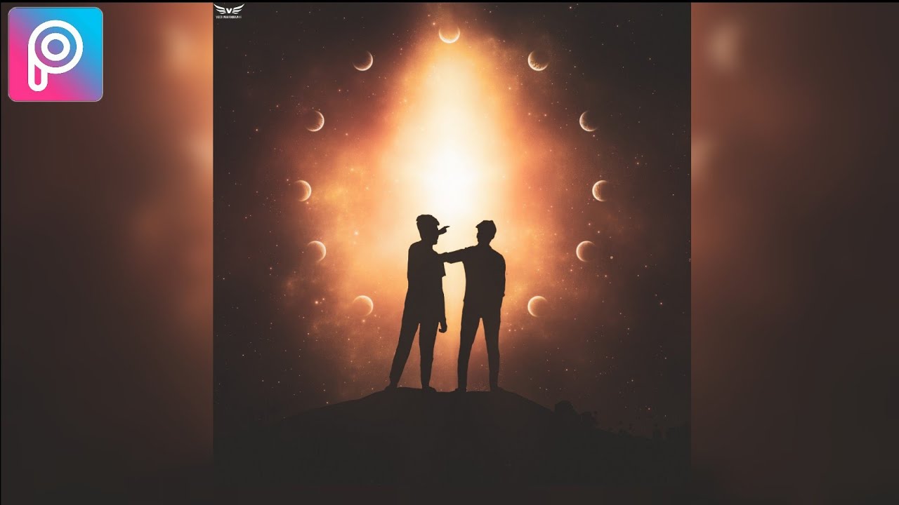 Make a Space Adventure Book Cover in Picsart - YouTube