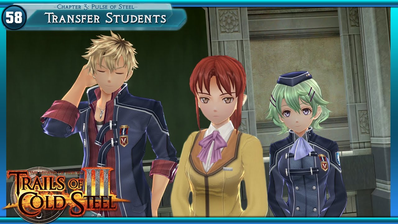 Trails of Cold Steel 3 Playthrough Part 58: New Transfer Students - YouTube