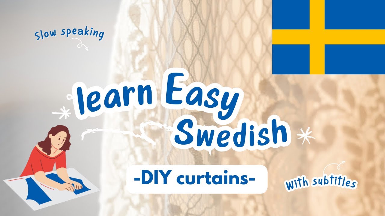 🇸🇪Learn easy Swedish- with subtitles: ”DIY project” - YouTube