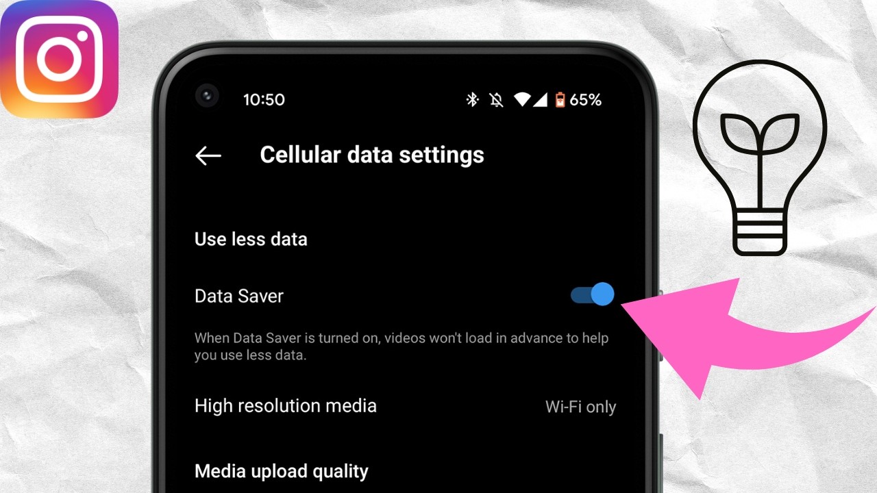 How to Save Data on Instagram (Reduce Data Usage Easily) - YouTube