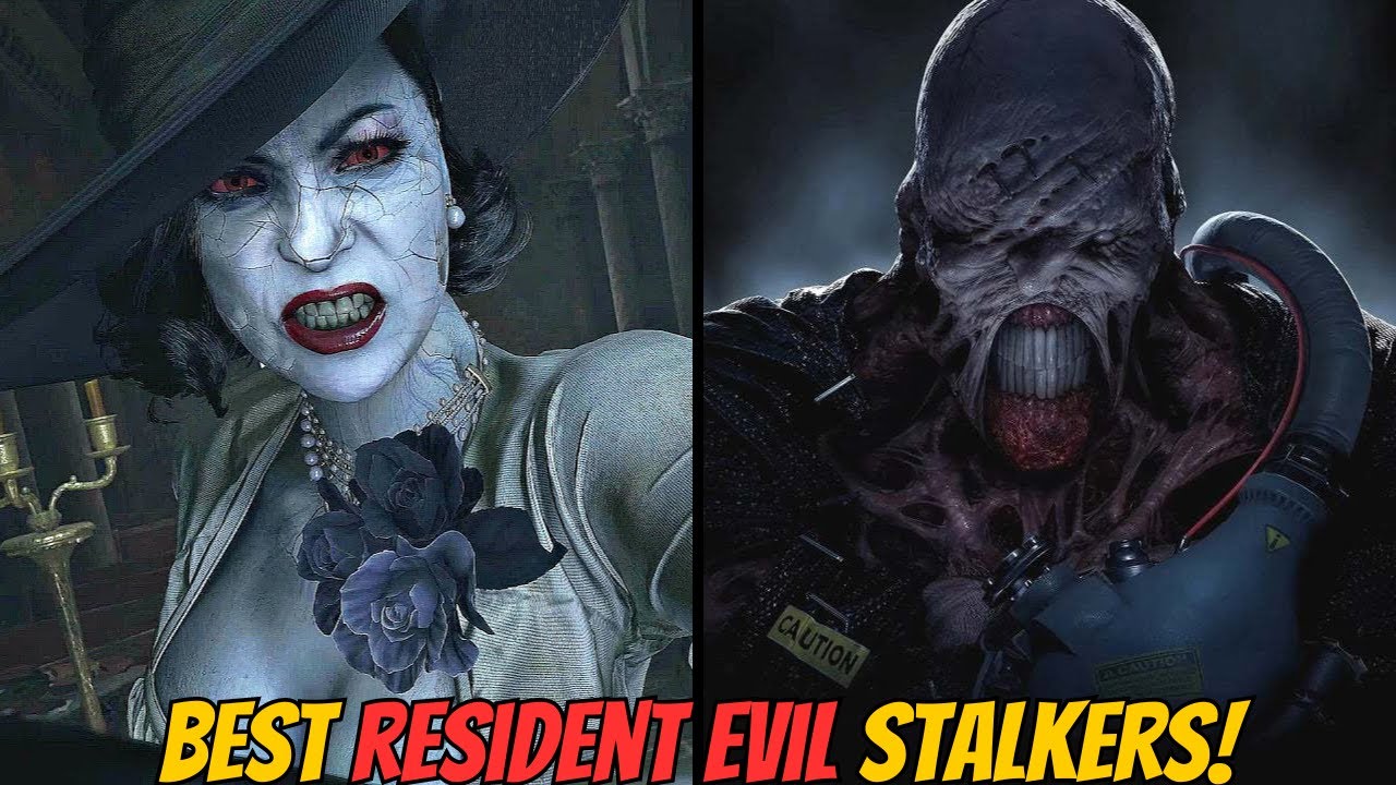 Top 10 Stalker Enemies In Resident Evil! - YouTube