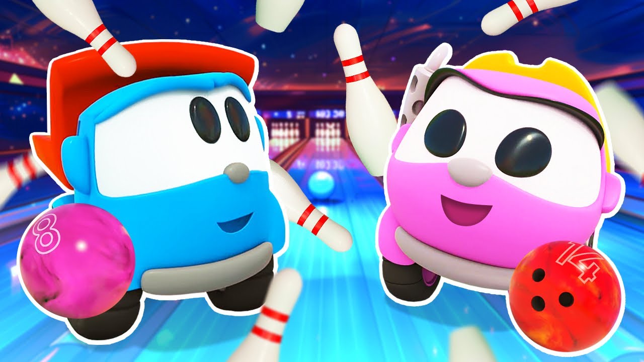 Leo Neue Folgen - Leo und Co. spielen Bowling. Leo der Lastwagen ...