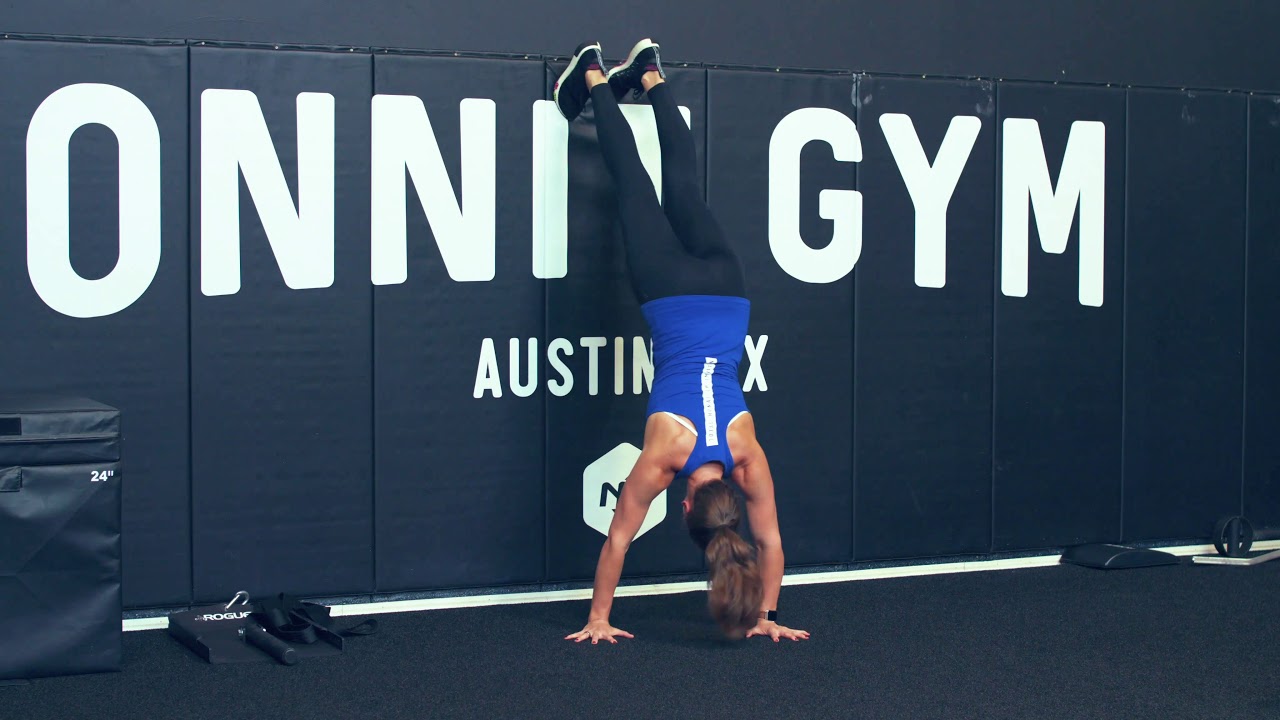 Onnit Tutorials | Bodyweight Wall Walkup Exercise - YouTube