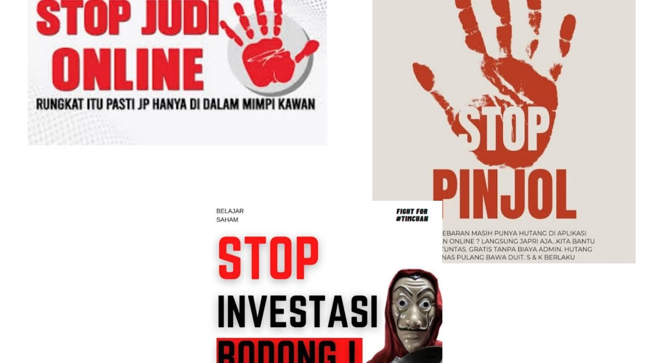 STOP Terjerat Pinjol,Judol & Investasi Bodong - YouTube
