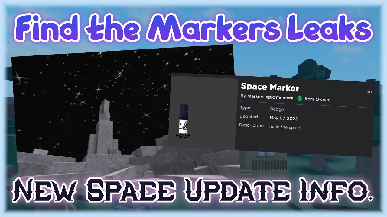 New Space Update Leaks - Find the Markers Leaks - YouTube
