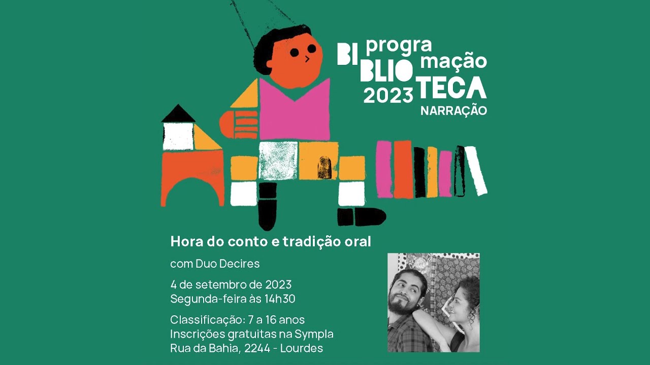 Hora do Conto com Duo Cires Infantil a tarde - YouTube