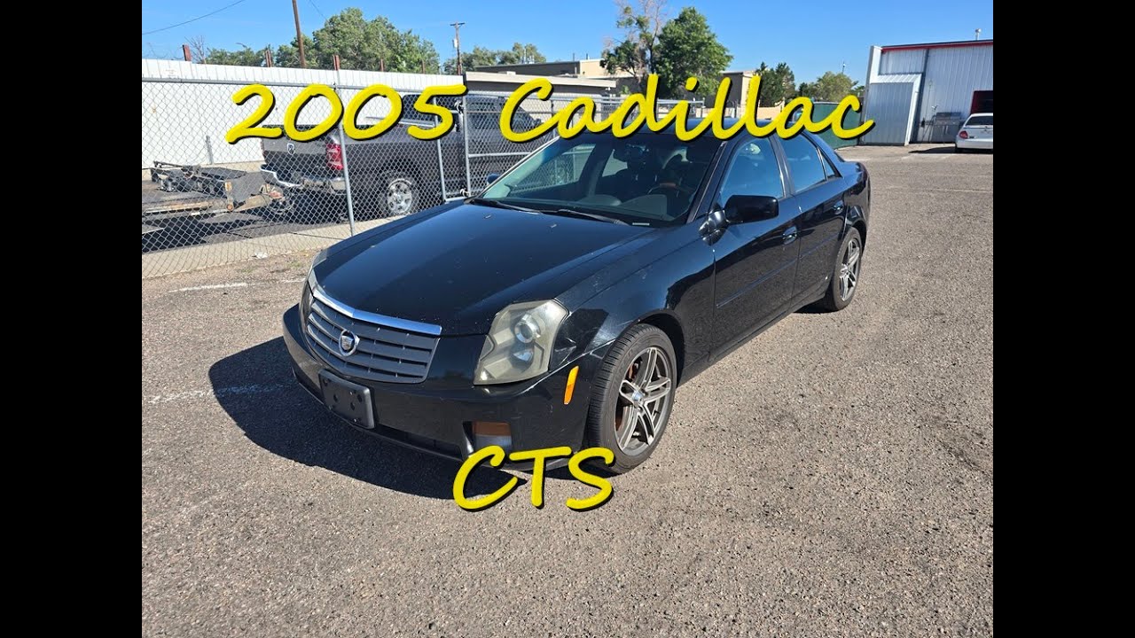 2005 Cadillac CTS Engine, & Walk Around - YouTube