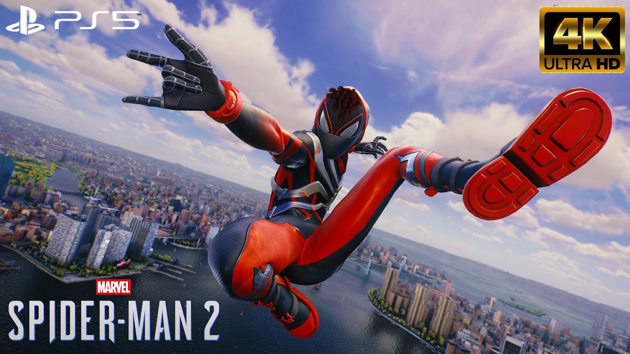 Marvel's Spider-Man 2 PS5 - Red Spectre Suit Free Roam Gameplay (4K ...