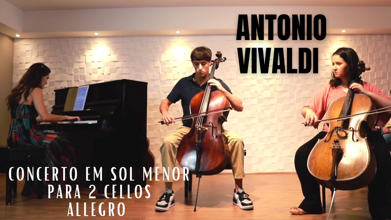 Vivaldi - G Minor Concerto for 2 Cellos 🎜 Suzuki Cello Book 6 - YouTube