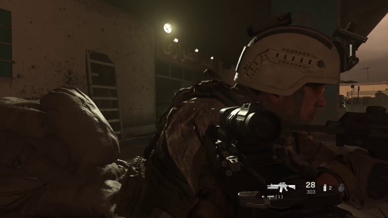 Call of Duty®: Modern Warfare® capturing wolf - YouTube
