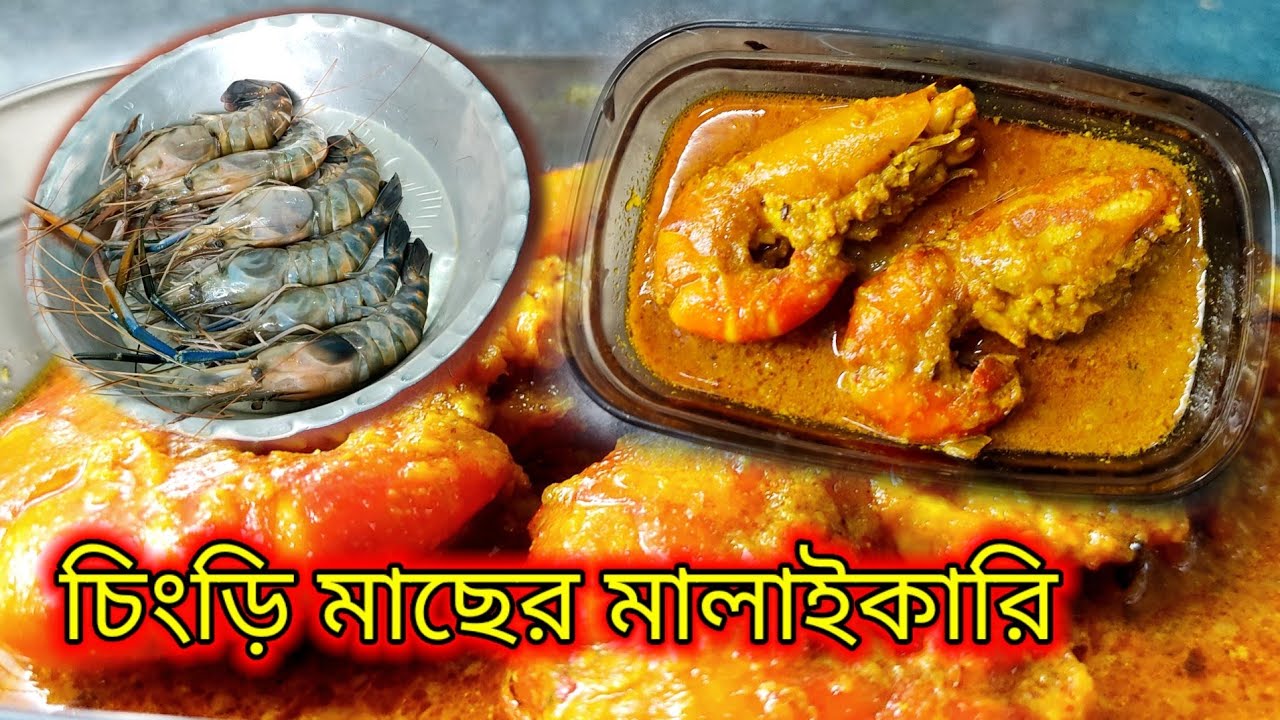 এবার খুব সহজেই বানিয়ে ফেলুন সুস্বাদু চিংড়ি 🍤🍤 মাছের মালাইকারি রেসিপি ...