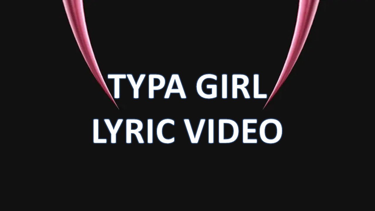 BLACKPINK Typa Girl Lyric - YouTube