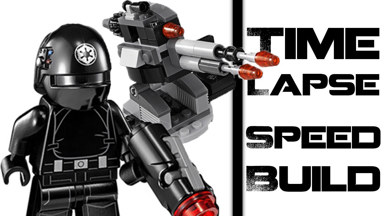 LEGO Star Wars 75034 Death Star Troopers™ Time-Lapse Speed Build - YouTube