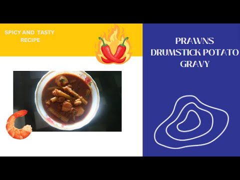 PRAWN DRUMSTICK POTATO GRAVY | SPICY & TASTY | MASALEDAR DSTARKHWAN ...