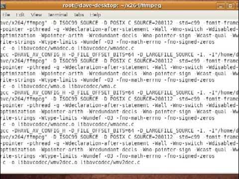Prt. 2 - Install FFmpeg, FFmpeg-PHP, Mencoder, LAME MP3, FLVtool2, Libogg, Libvorbis, Ubuntu 8. ...