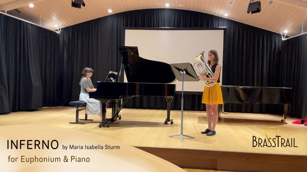 INFERNO by Maria Isabella Sturm for Euphonium & Piano - YouTube