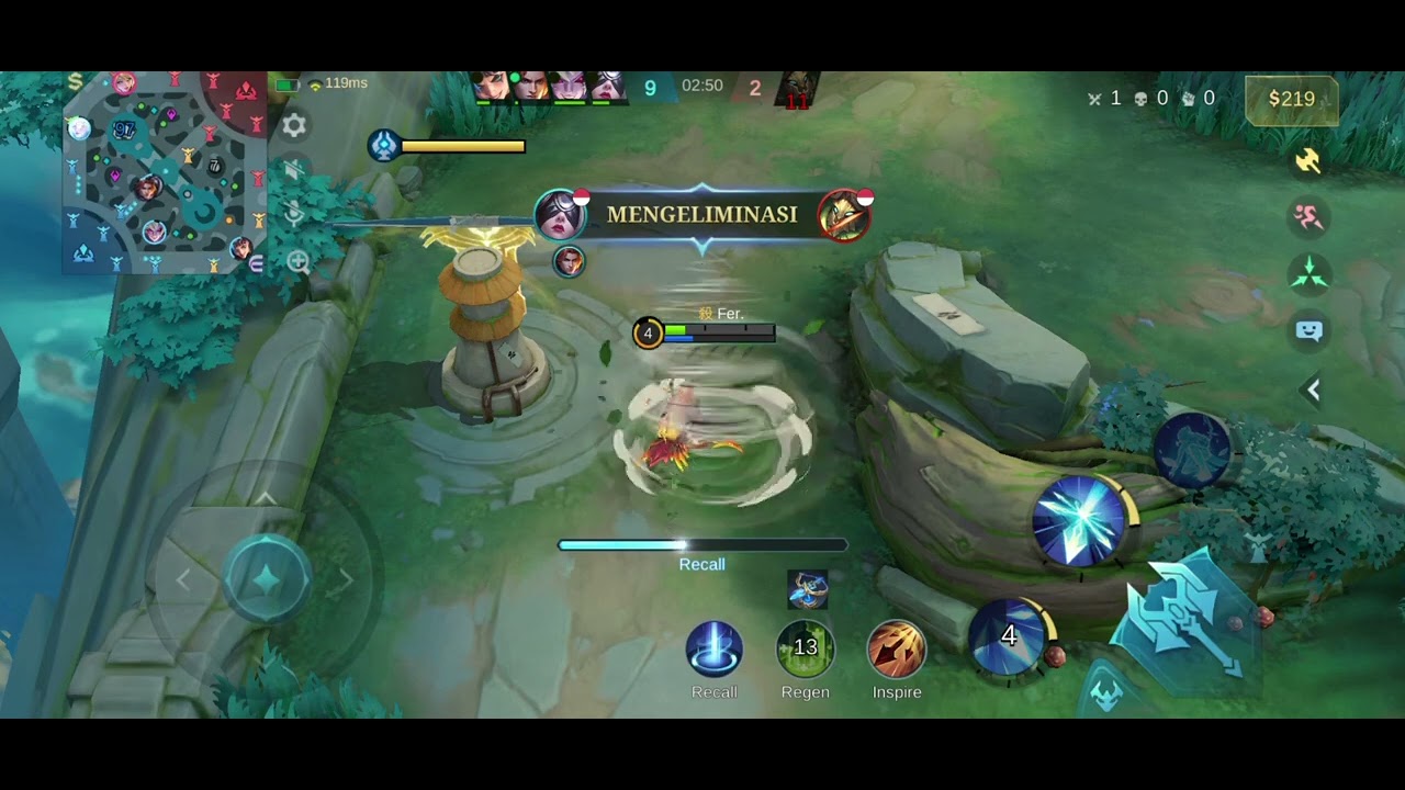 Review skin starlight miya auto hujan kill nih bro....@Shendyboyyy # ...