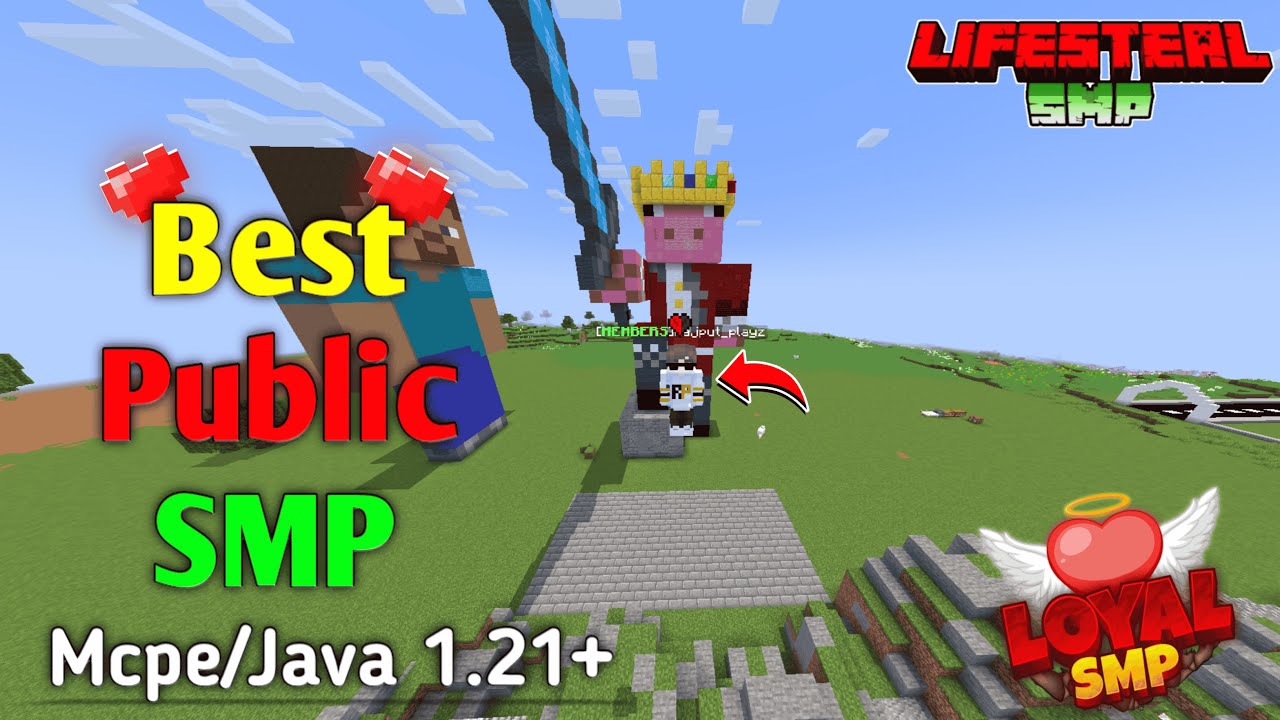 🔥 Join Best Lifesteal Public Server For Minecraft 🏵️ | Java + Pojav ...