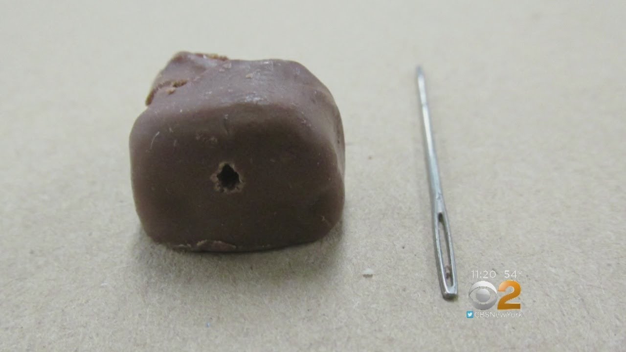 Girl Finds Needle In Halloween Candy - YouTube