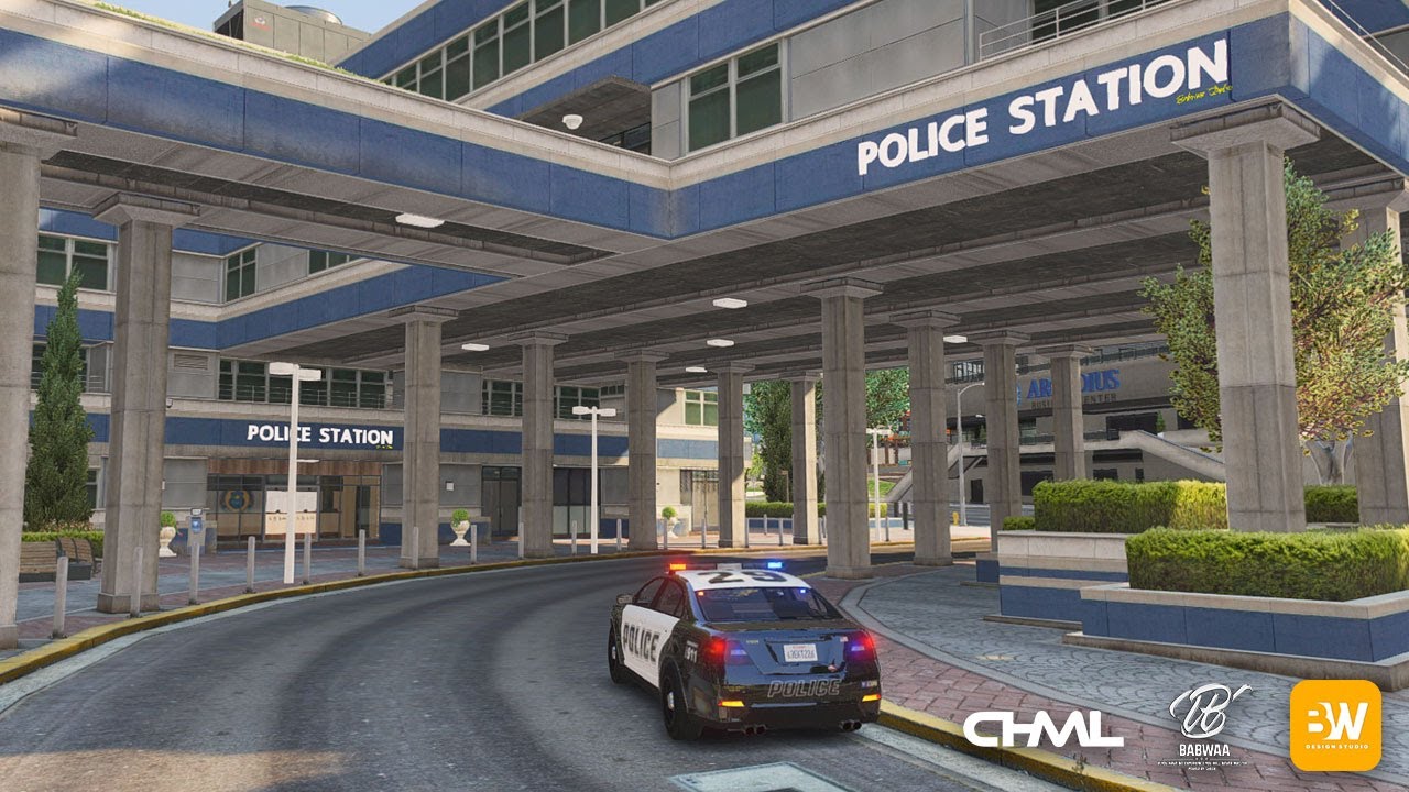 GTA V | FiveM Maps | Daily Globe Police Station | MLO | By SINO BABWAA ...