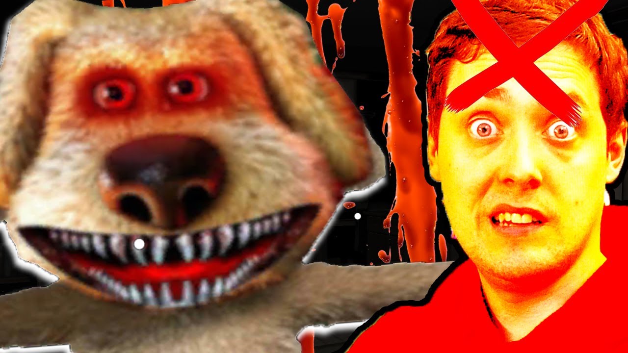 UCIEKAM przed STRASZNYM TALKING BEN - YouTube