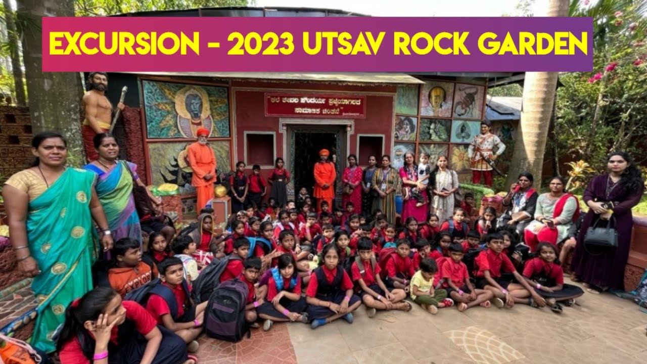 Utsav Rock Garden Gotagodi | Ananda Marga School | Shimoga | - YouTube