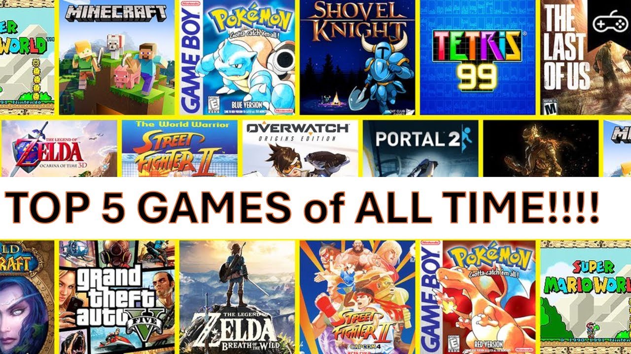 Top 5 Games of All Time (2024 Edition) - Canadian Gamers Ep. 138 - YouTube