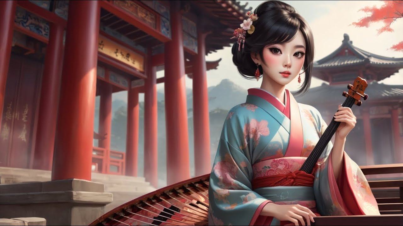 Best Modern Asian Music Upbeat-Traditional Instrument Relaxing Music ...