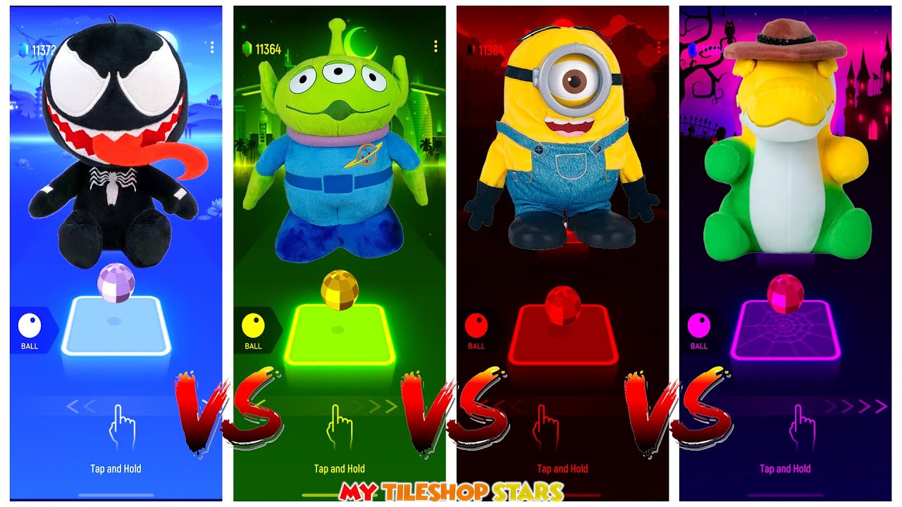 Venom Cute & Alien Dance & Minions Cute & Gummigoo.🏆 Who Is Best? - YouTube