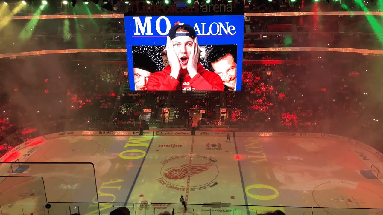 Detroit Red Wings intro vs. Blues 12/23/24 - YouTube
