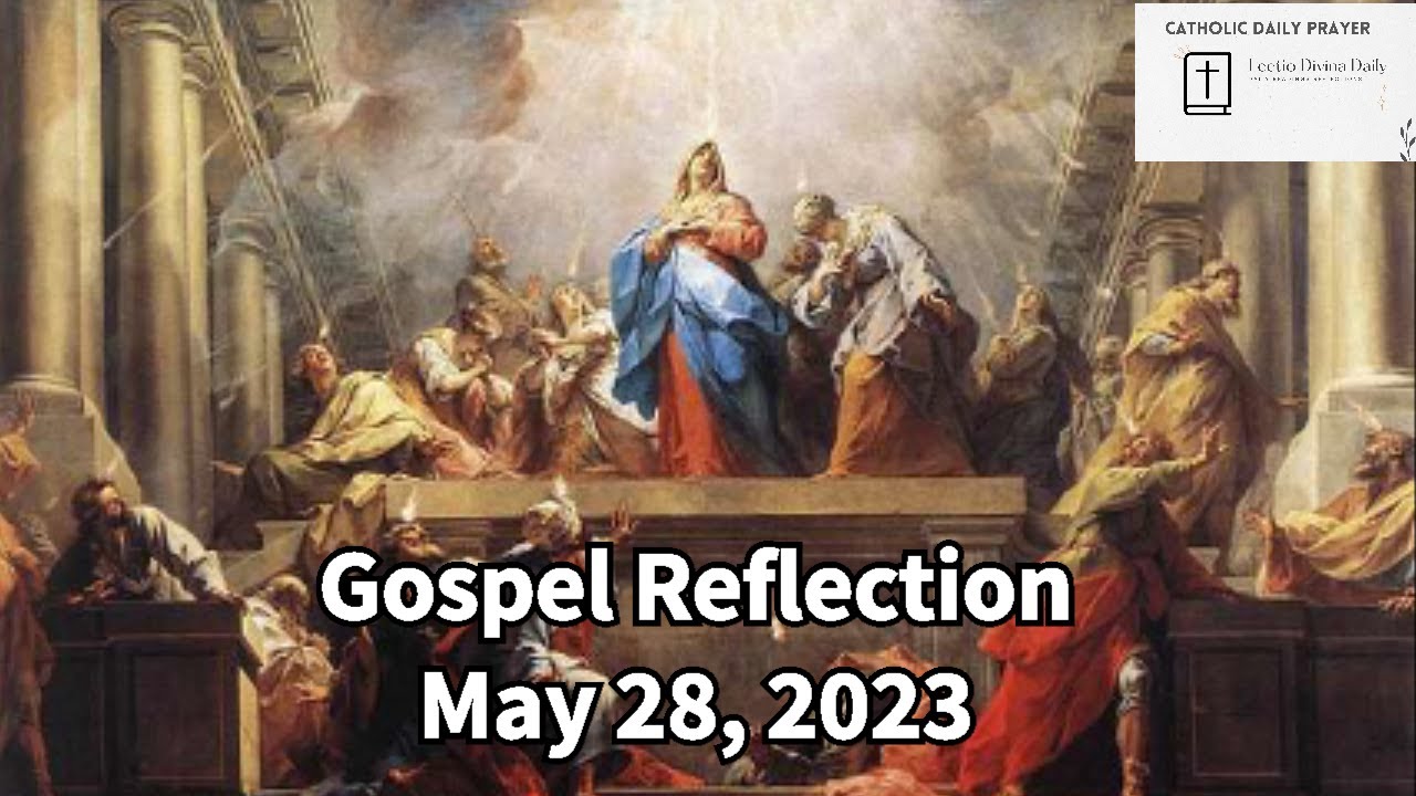 "The disciples rejoiced when they saw the Lord." | Pentecost Sunday ...