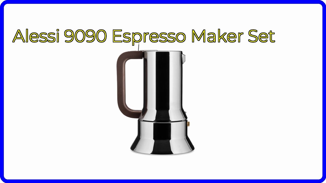 REVIEW (2024): Alessi 9090 Espresso Maker Set. ESSENTIAL details. - YouTube