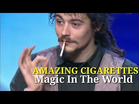 AMAZING CIGARETTE MAGIC IN THE WORLD - YouTube