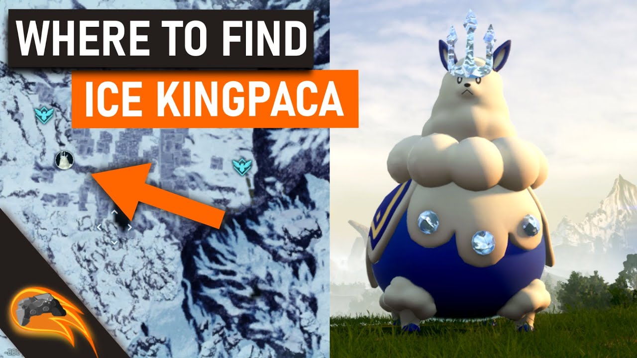 Palworld - Where to Find the World Boss Ice Kingpaca. - YouTube