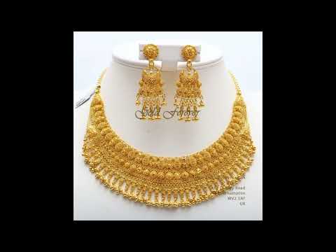 #latest #gold gale ka set lightweight#beautiful #design - YouTube
