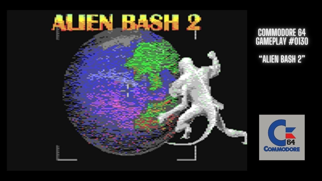Alien Bash 2 (Commodore 64 / Gameplay #0130) - YouTube