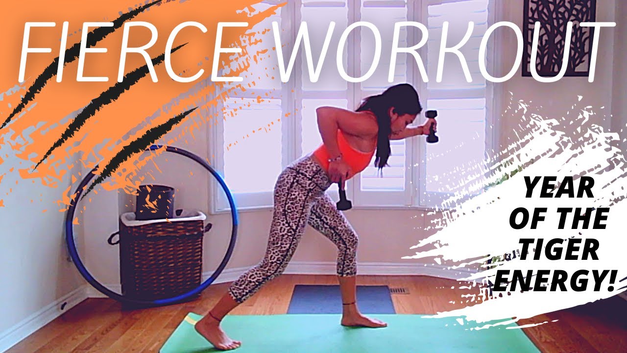 FULL BODY WORKOUT | YEAR OF THE TIGER WORKOUT | CARDIO AND ...