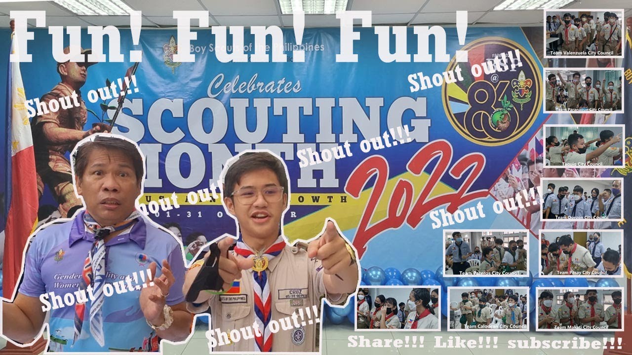 BSP marks 86th Anniversary, Scouting Month - YouTube
