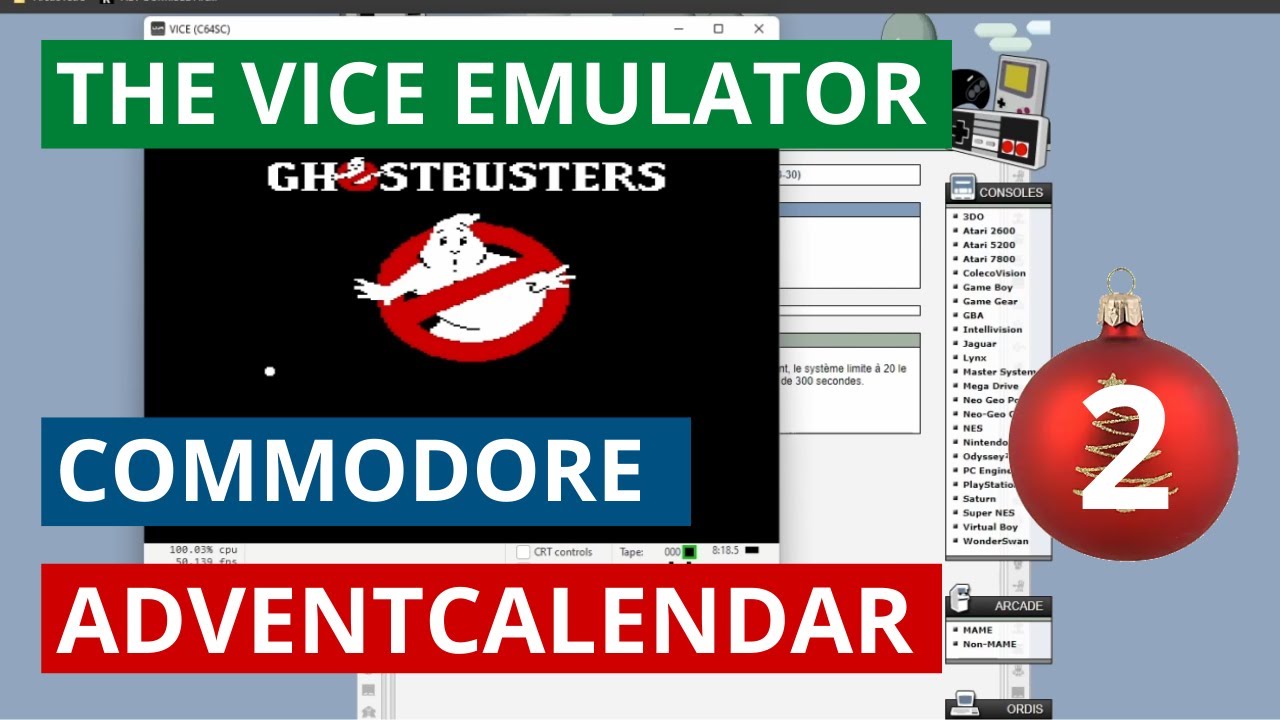 December #2 - Installing and using the VICE emulator - Commodore advent ...