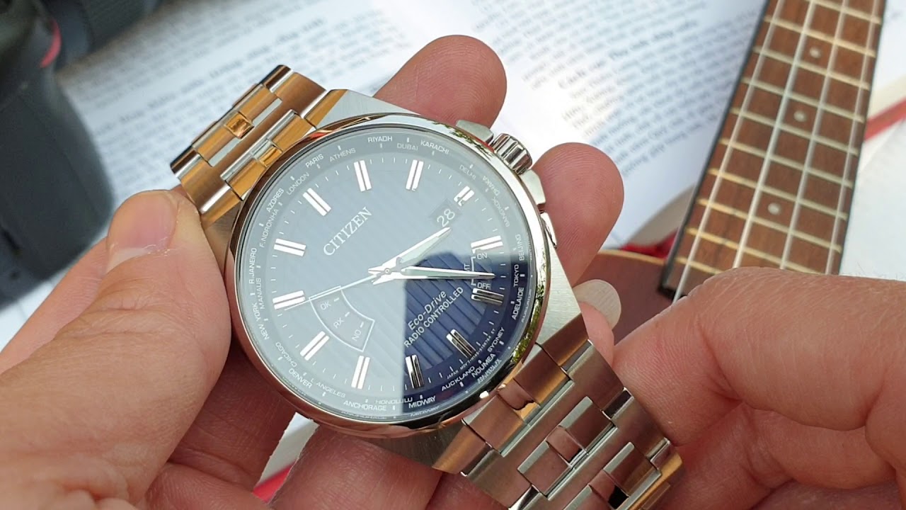 Đồng hồ CITIZEN BLUE CB0160-51L - YouTube