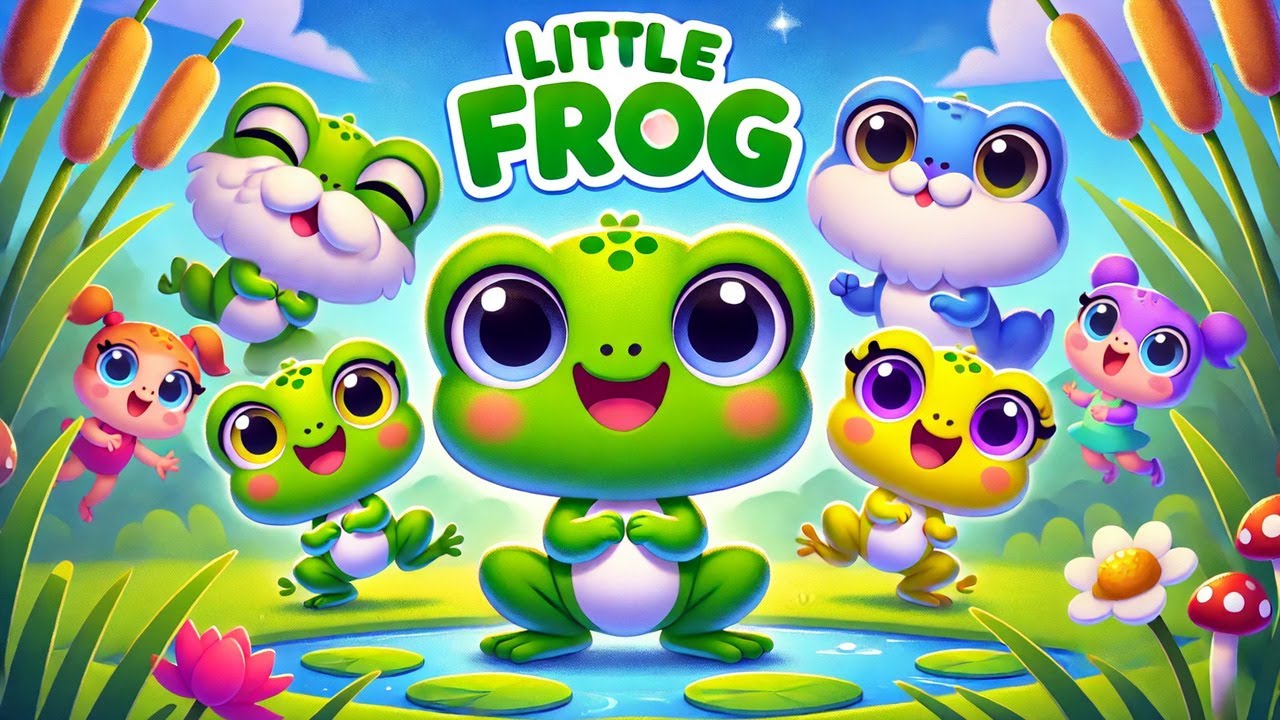 Little Frog Dance | #LittleFrog | #AnimalSong | #SongsForKids - YouTube
