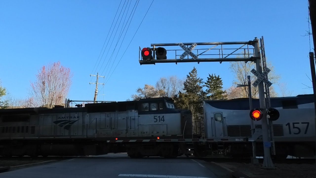 Dixon Street Railroad Crossing, Cary, NC - YouTube