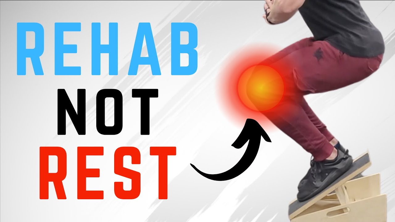 3 Ways to Rehab Your Knee Pain WITHOUT Rest | Patellar Tendinitis ...
