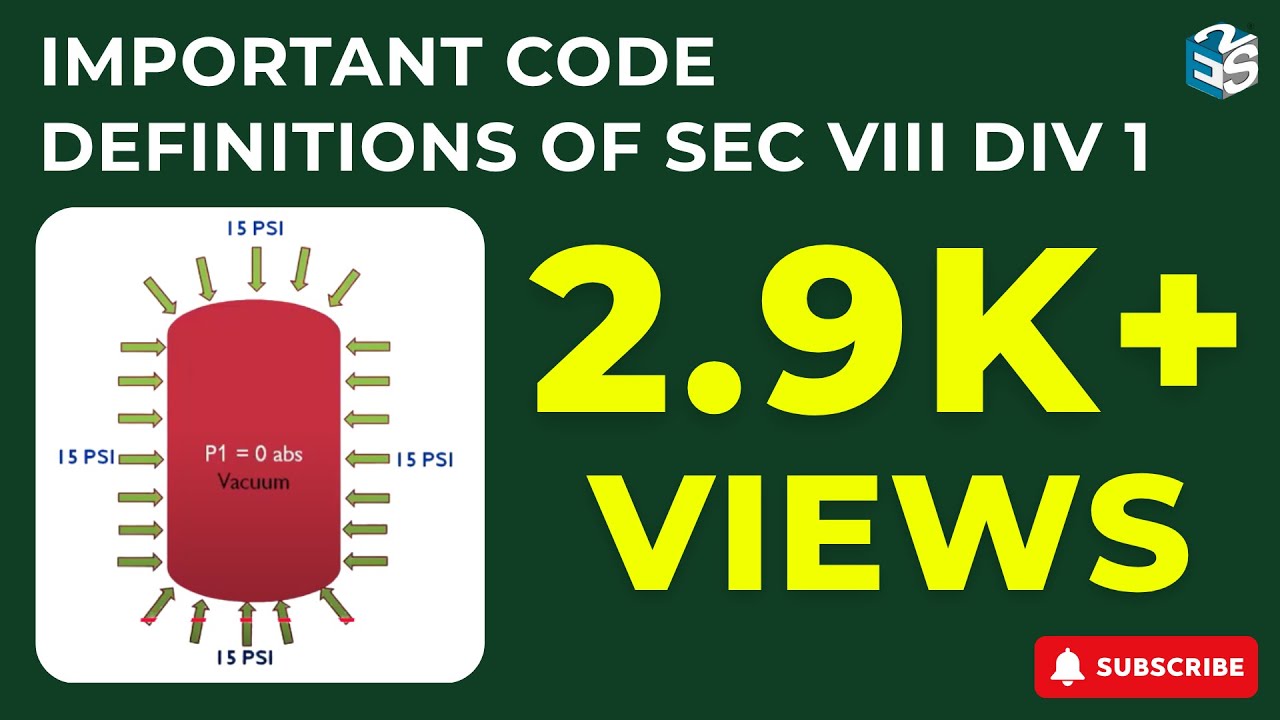 ASME Sec VIII Div 1 - Important Code Definitions | Express Engineering ...