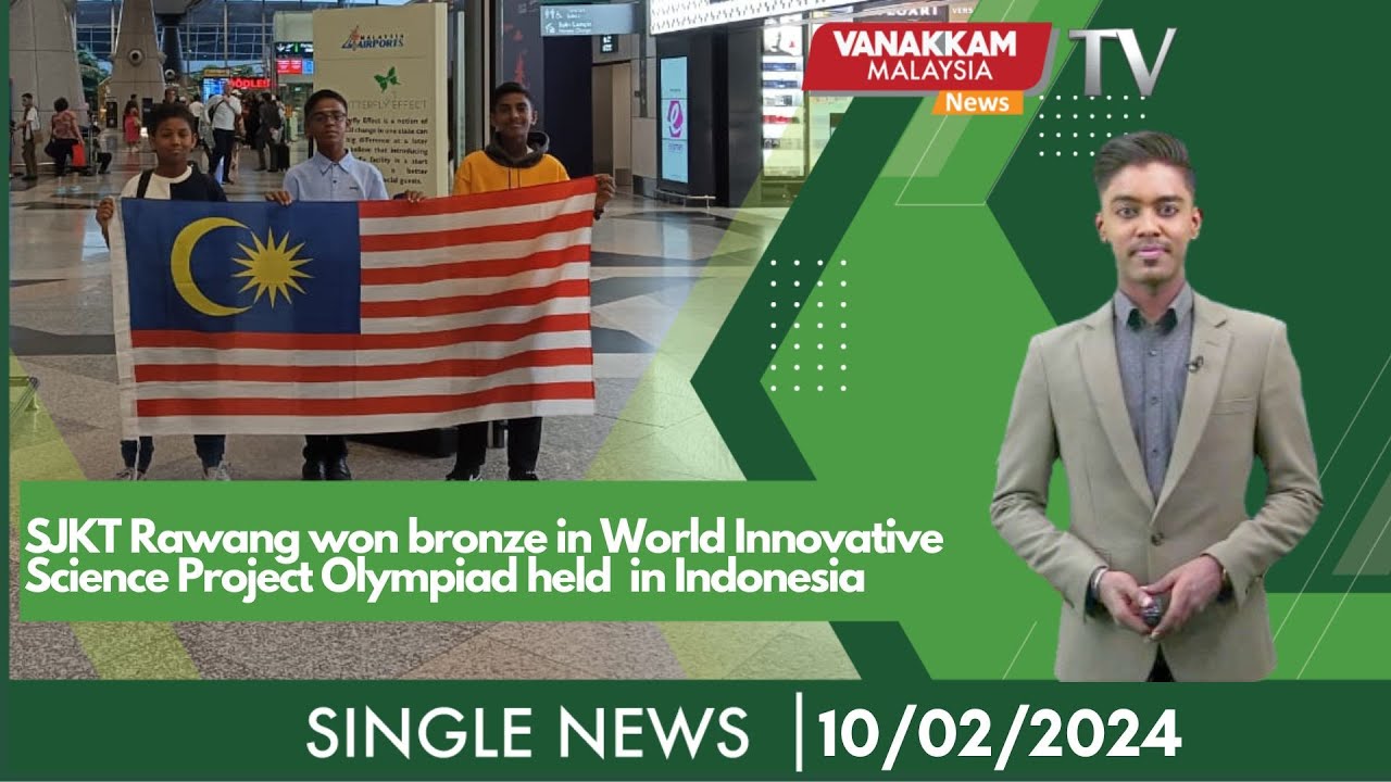 10/2/2024 : SJKT Rawang won bronze in World Innovative Science Project ...