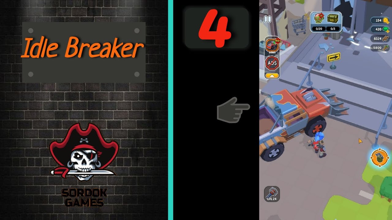 Idle Breaker Часть 4. Новая локация "Супермаркет" Прохождение - YouTube