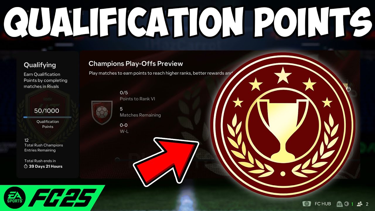 How To Earn FUT Champions Qualification Points Fast On FC 25 - YouTube