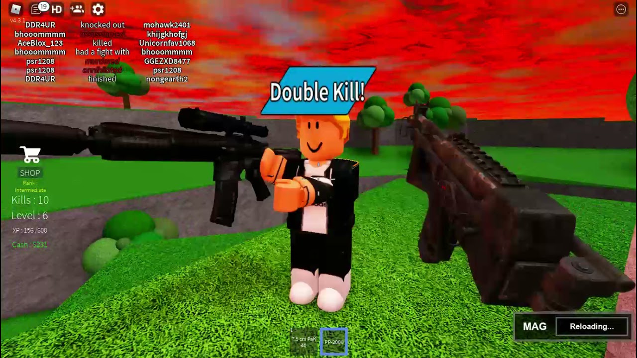 roblox:Totally Accurate Gun Simulator - YouTube